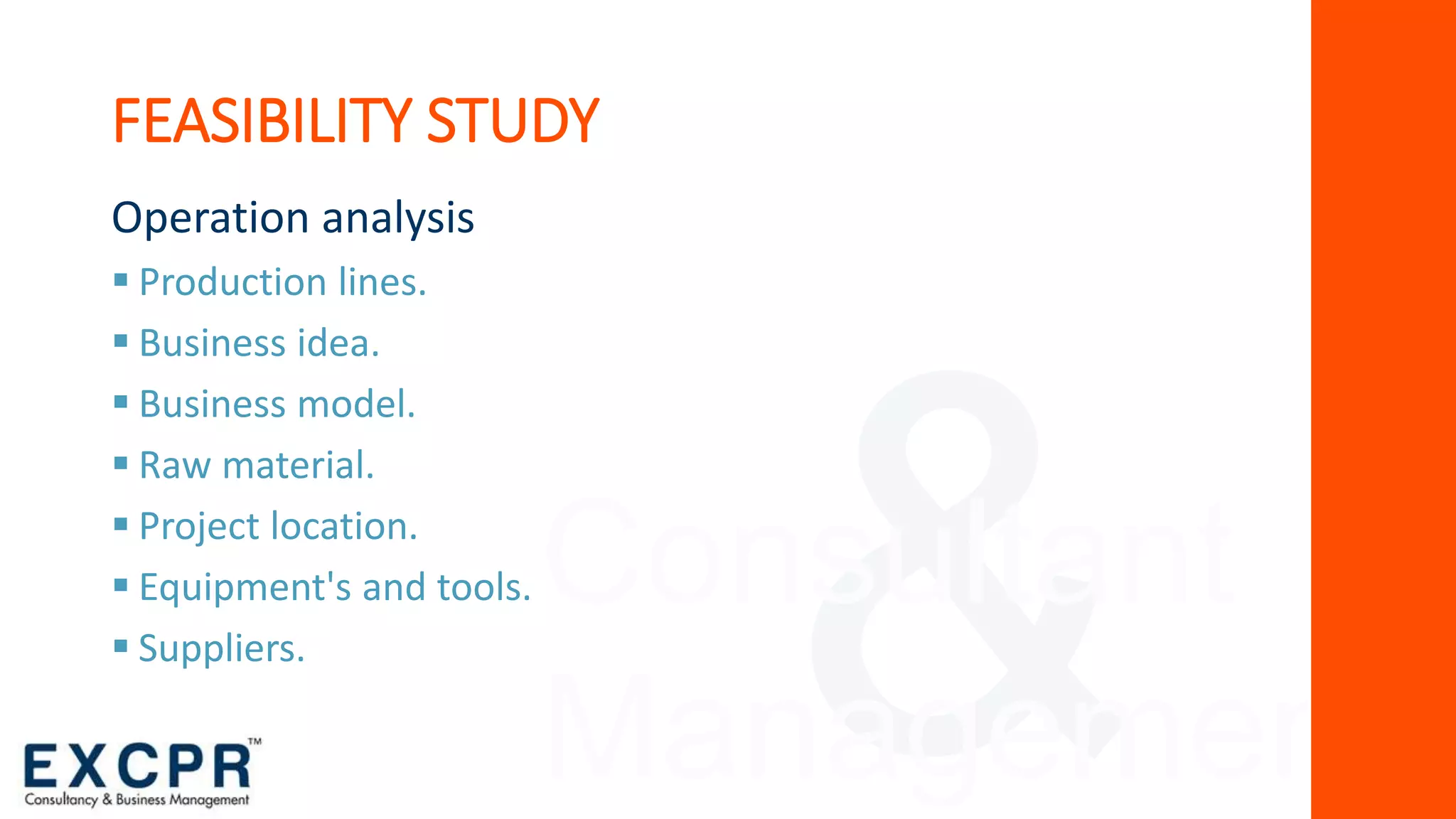 Feasibility study presentation | PPTX