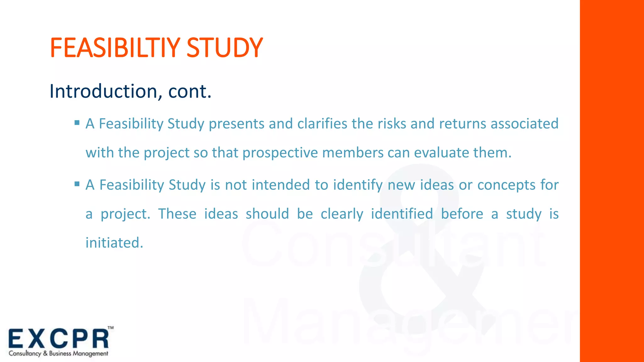 Feasibility study presentation | PPTX