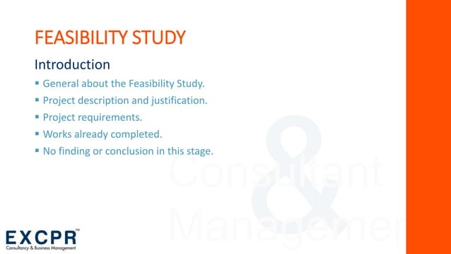 Feasibility study presentation | PPTX