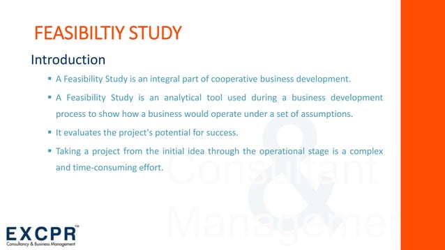 Feasibility study presentation | PPTX