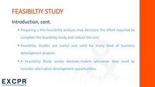 Feasibility study presentation | PPTX