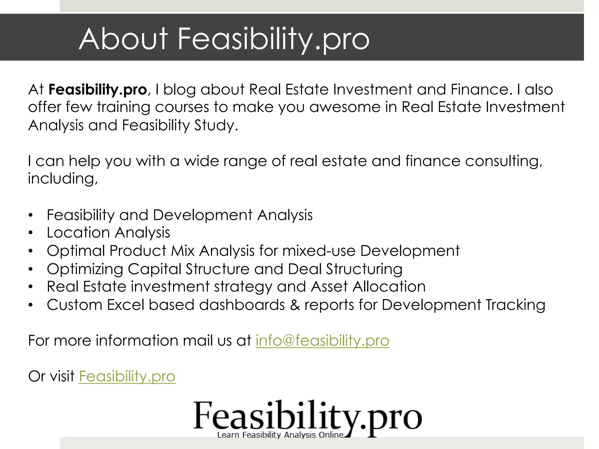 Feasibility study template | PDF