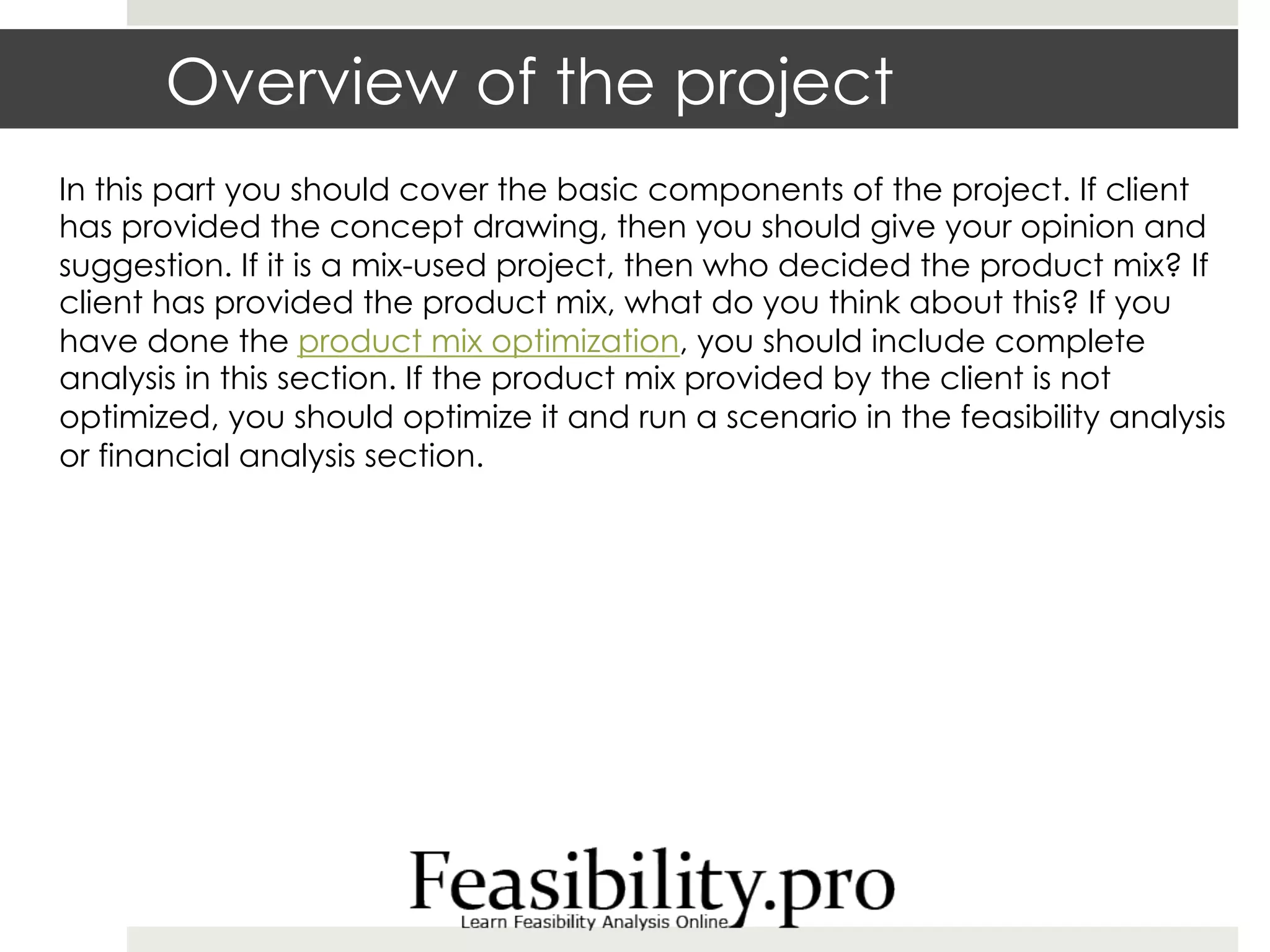 Feasibility study template | PDF