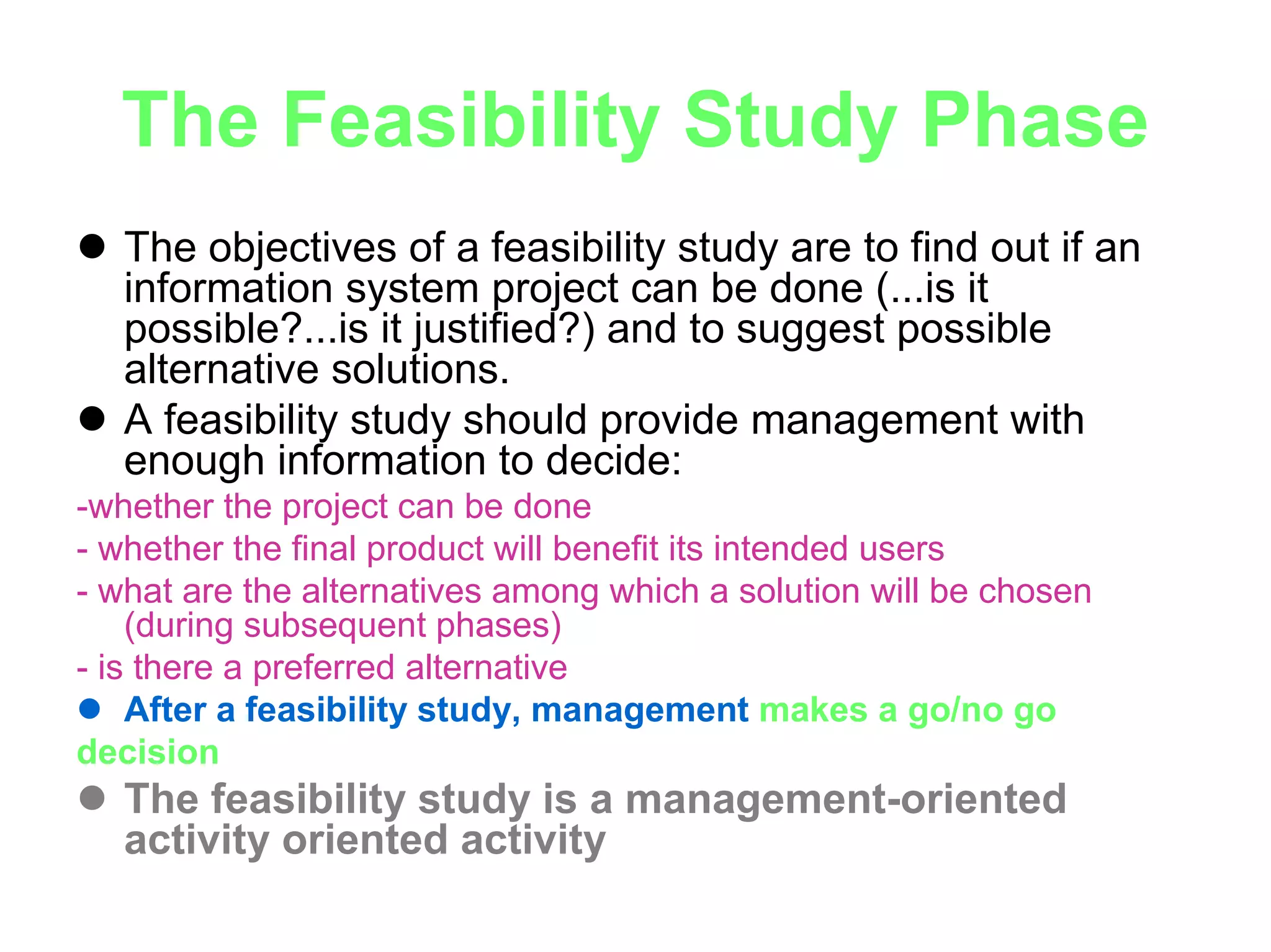 What is feasibility study and what is contracts and its type | PDF