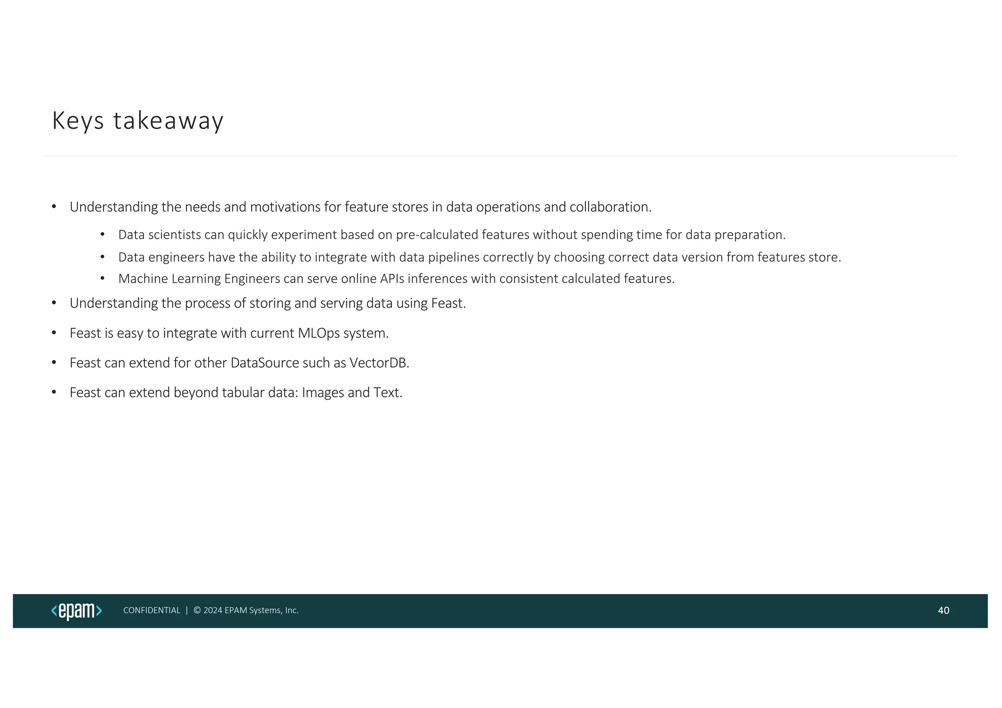 Feast Feature Store - An In-depth Overview Experimentation and Application in Tabular data.pdf