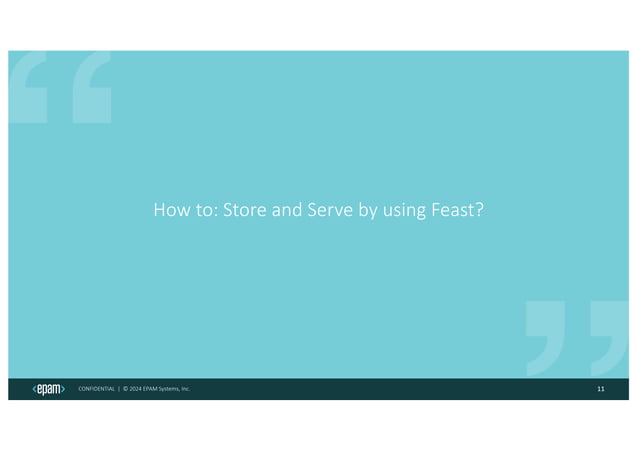 Feast Feature Store - An In-depth Overview Experimentation and Application in Tabular data.pdf