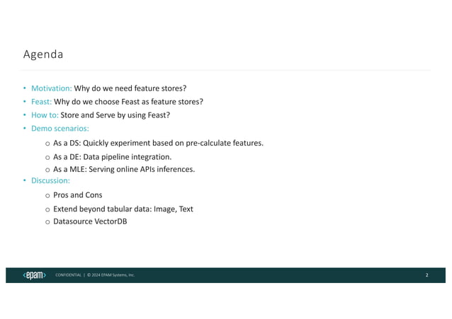 Feast Feature Store - An In-depth Overview Experimentation and Application in Tabular data.pdf