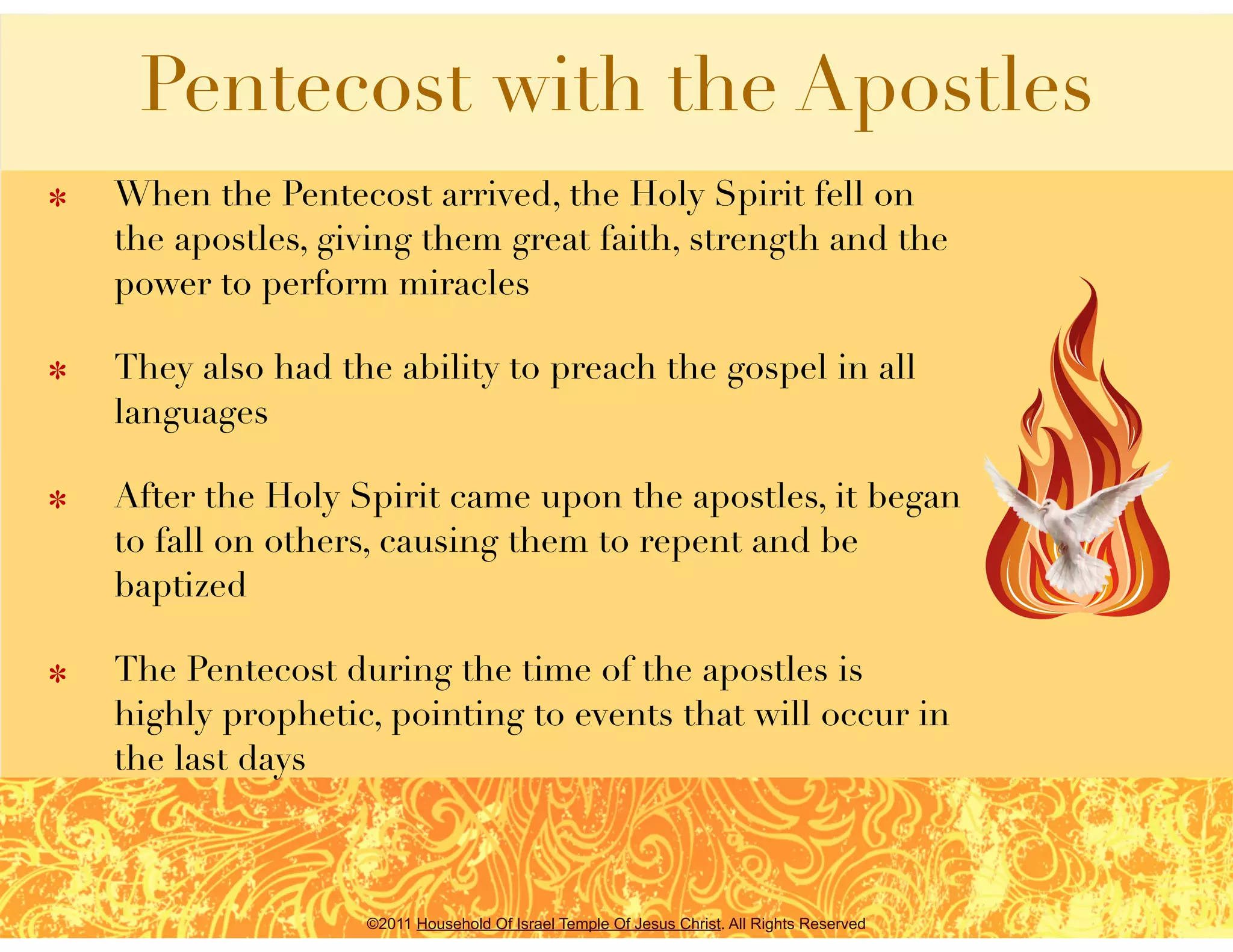Feast of Pentecost | PDF