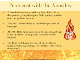 Feast of Pentecost | PDF