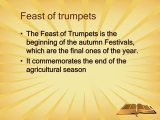 Feast of trumpets | PPTX