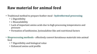 Feather Bioprocessing and novel applications.pptx