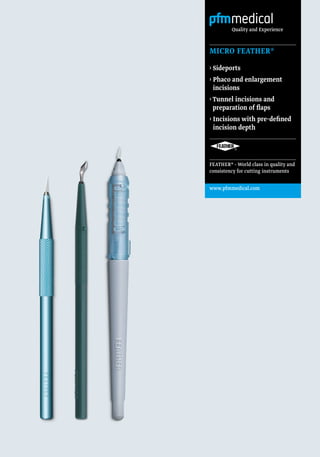 FEATHER MicroFeather brochure | PDF