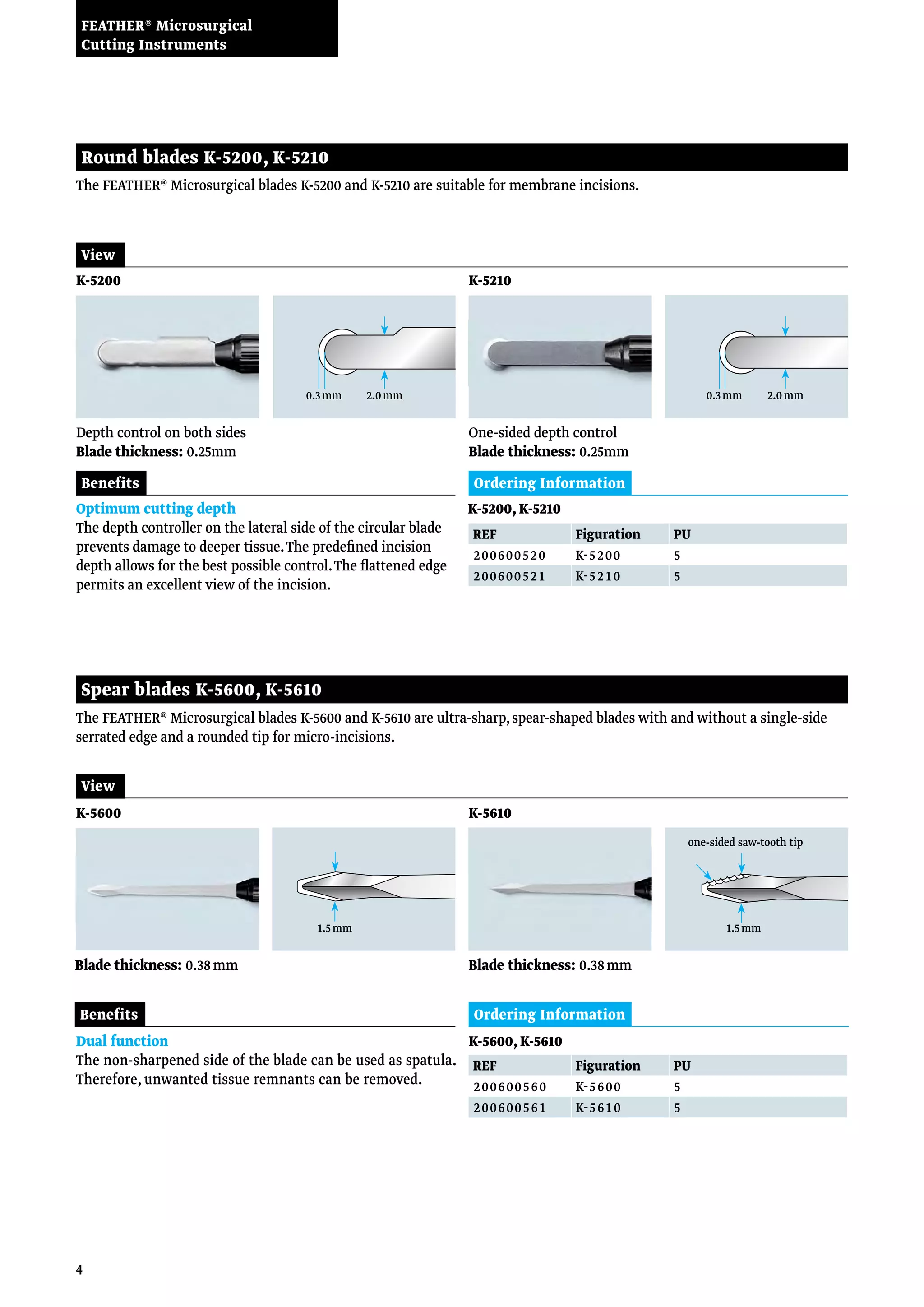 FEATHER Microsurgery brochure | PDF