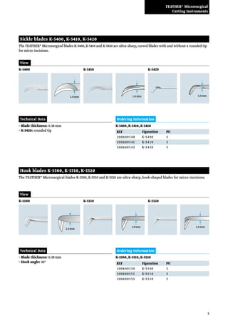 FEATHER Microsurgery brochure | PDF