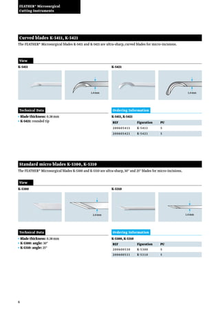 FEATHER Microsurgery brochure | PDF