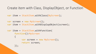 Feathers UI for OpenFL and Haxe | PPTX | Computing | Technology & Computing