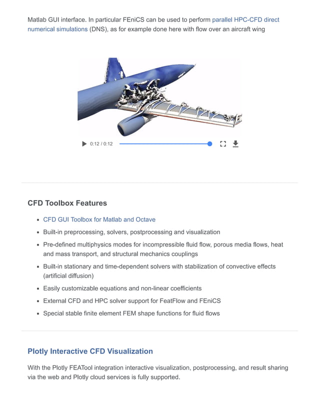 FEATool - Multiphysics and Matlab CFD Toolbox | PDF | Physics | Science