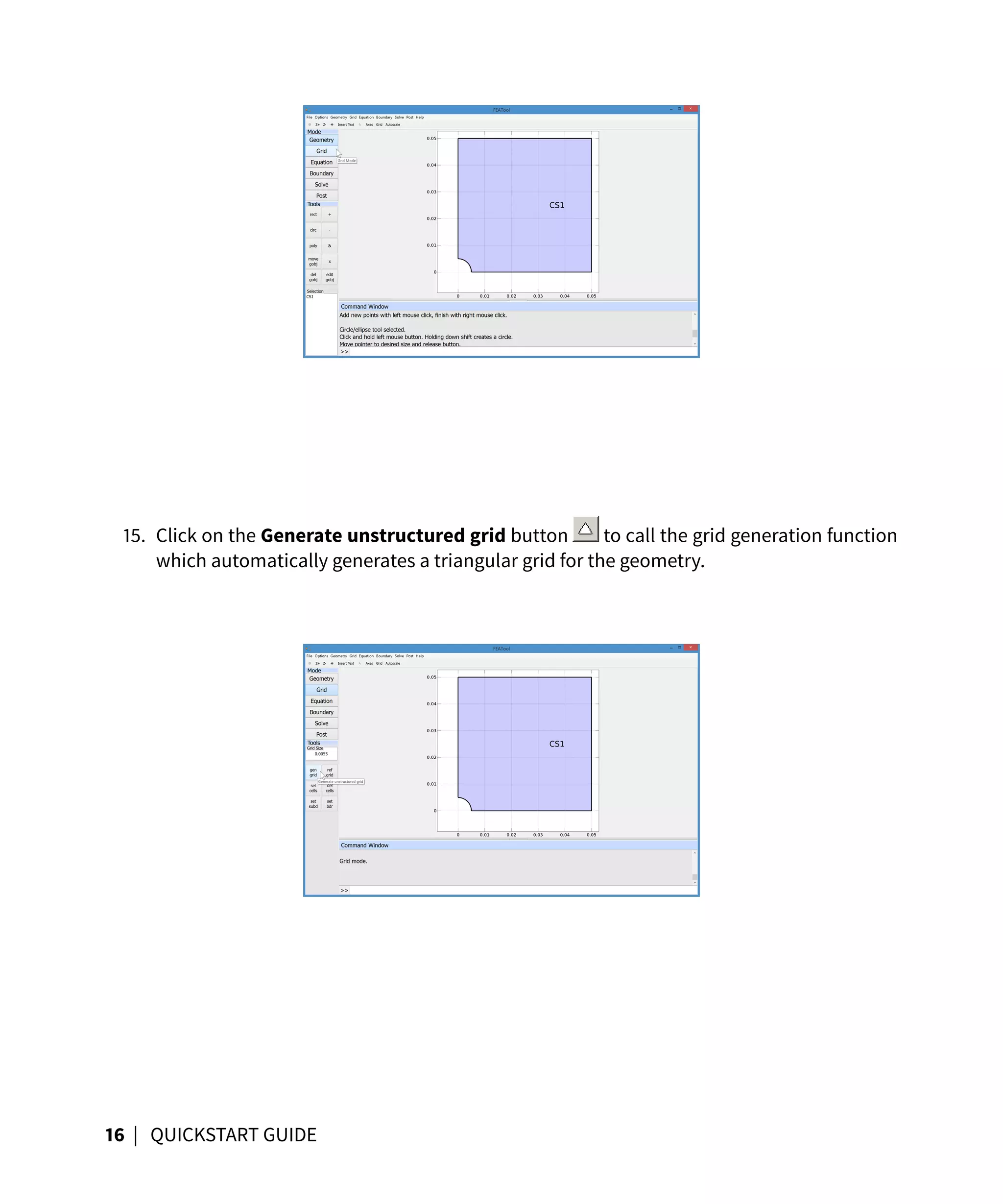 Featool Multiphysics Matlab Fem And Cfd Toolbox V16 Quickstart Guide