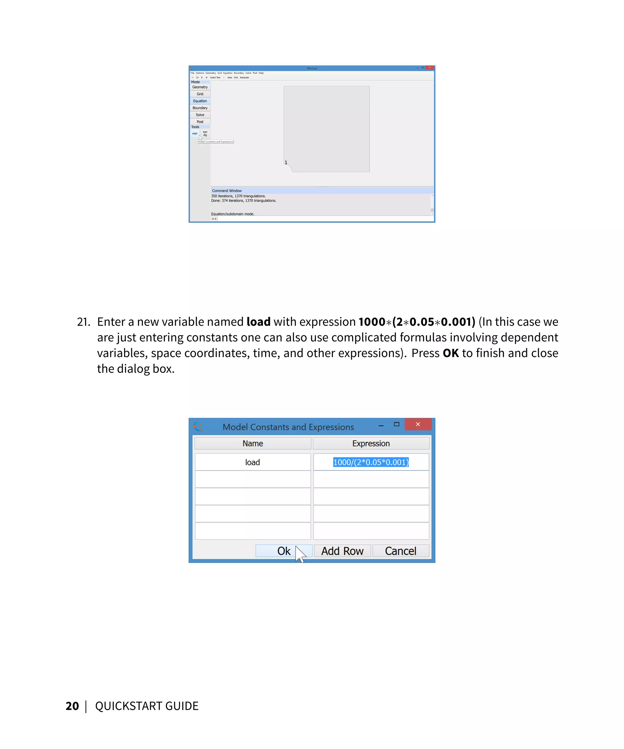 Featool Multiphysics Matlab Fem And Cfd Toolbox V16 Quickstart Guide