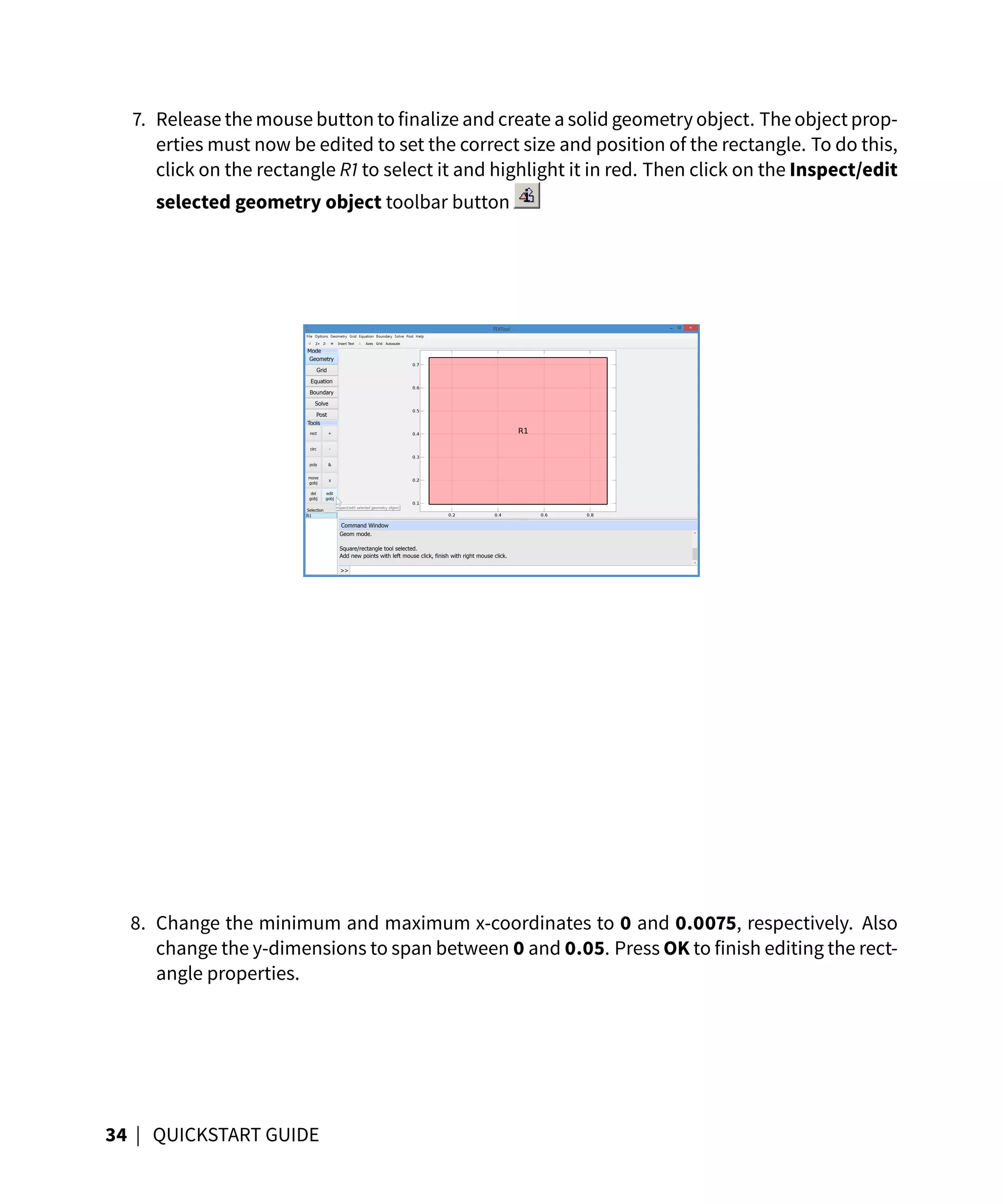Featool Multiphysics Matlab Fem And Cfd Toolbox V16 Quickstart Guide