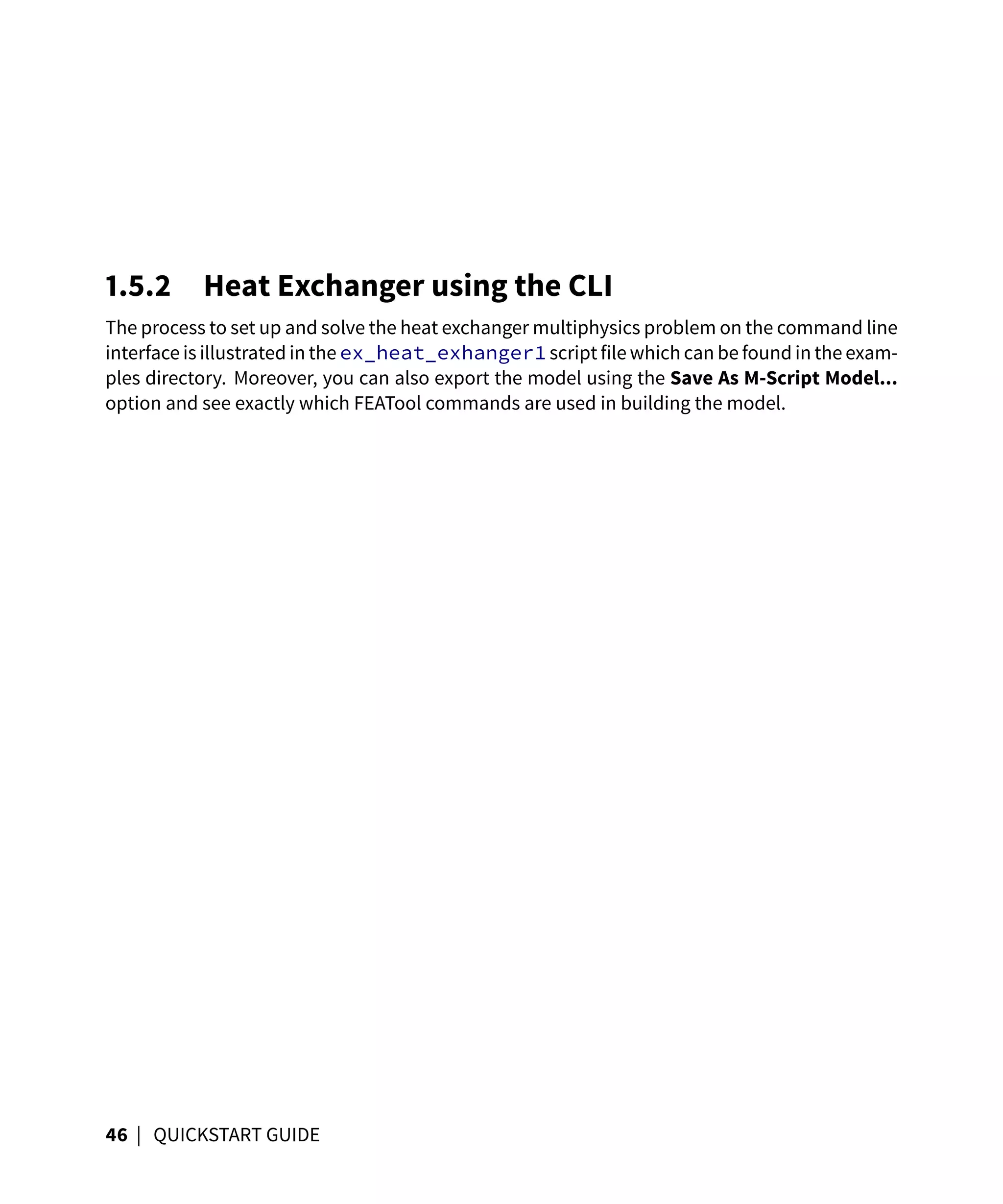 Featool Multiphysics Matlab Fem And Cfd Toolbox V16 Quickstart Guide