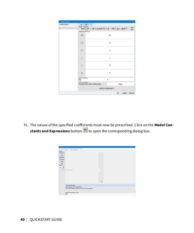 Featool Multiphysics Matlab Fem And Cfd Toolbox V16 Quickstart Gui 4140
