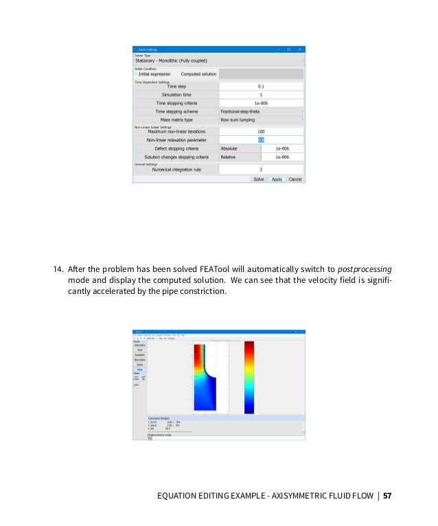 Featool Multiphysics Matlab Fem And Cfd Toolbox V16 Quickstart Gui