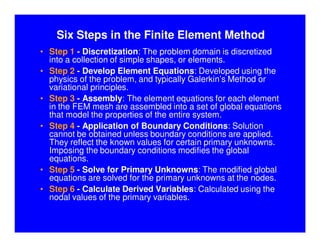 FEA Basic Introduction Training By Praveen | PDF | Physics | Science