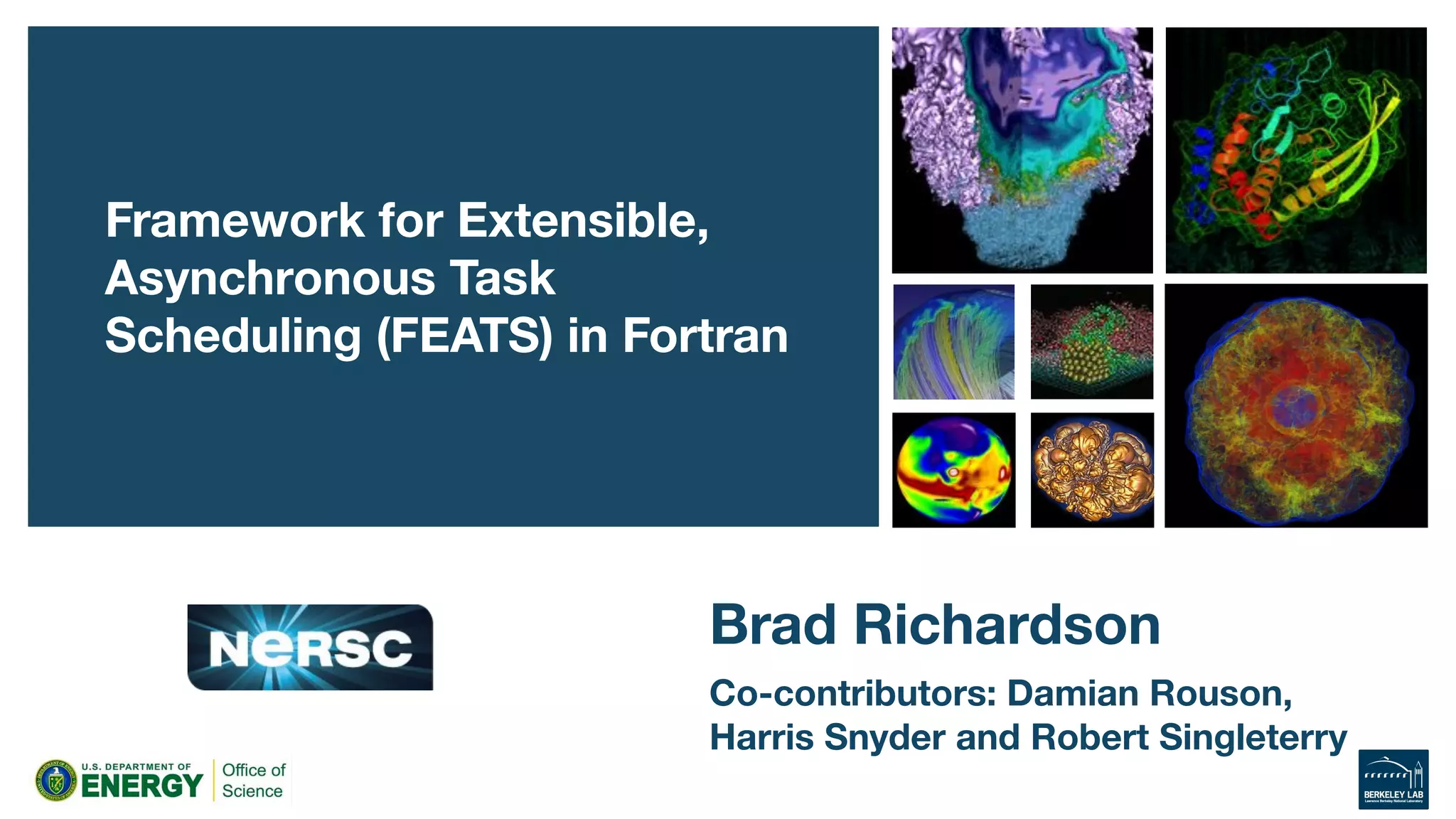 Framework for Extensible, Asynchronous Task Scheduling (FEATS) in ... Framework for Extensible, Asynchronous Task Scheduling (FEATS) in ...