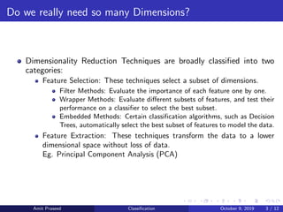 Dimensionality Reduction | PDF