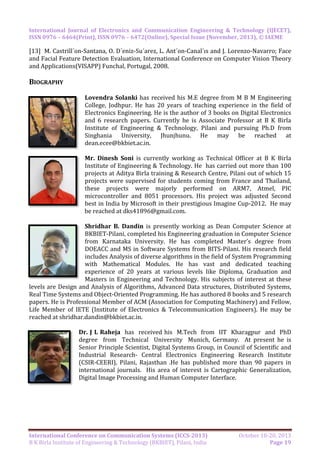 Feature based head pose estimation for controlling movement of | PDF