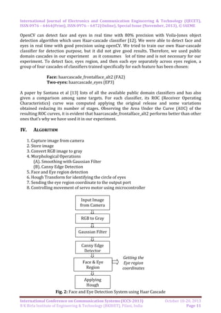 Feature based head pose estimation for controlling movement of | PDF