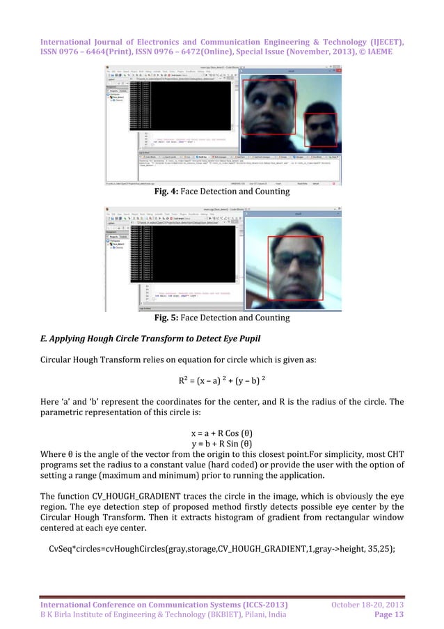 Feature based head pose estimation for controlling movement of | PDF