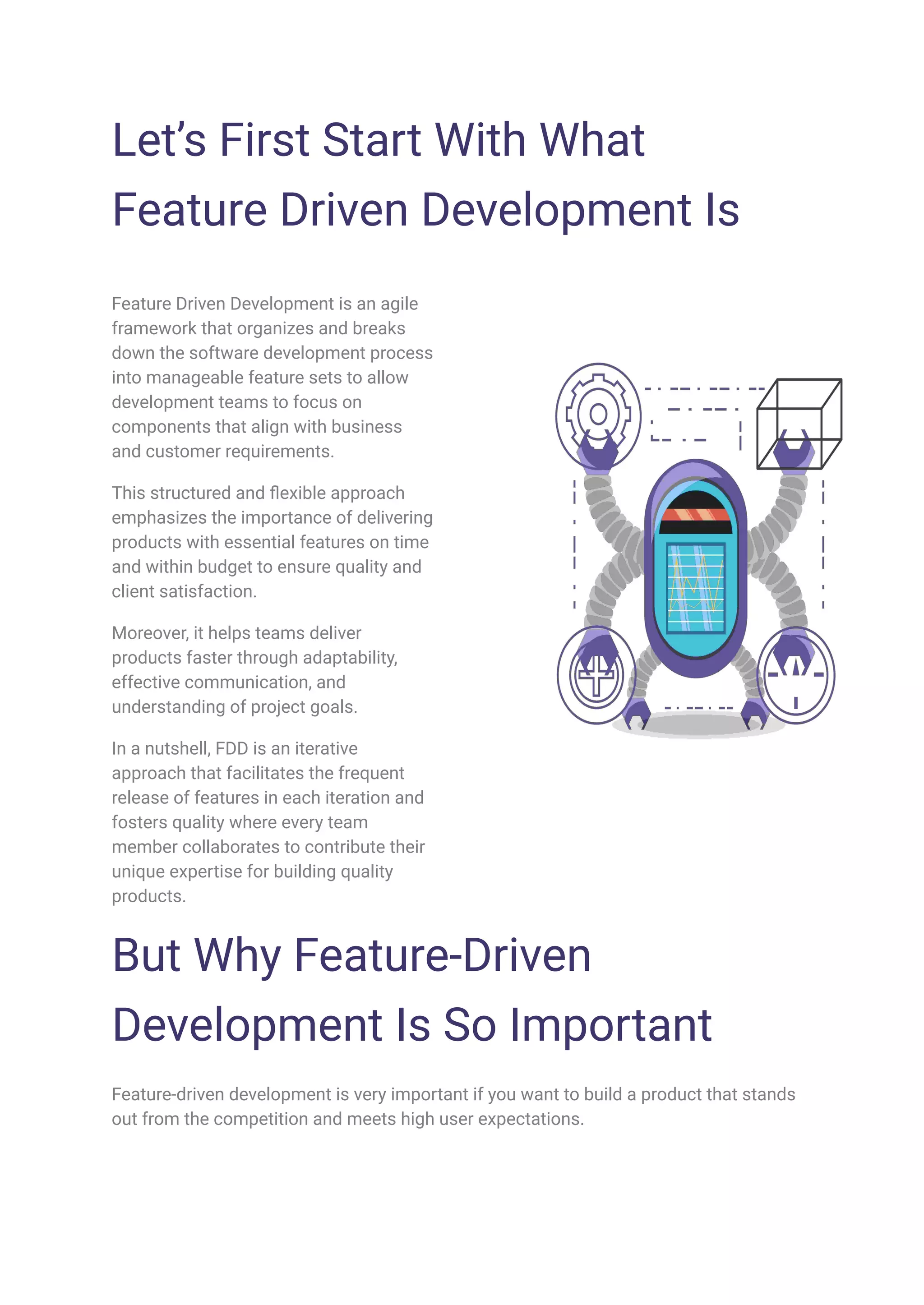 Feature-Driven Development: A Success Software Development Delivery ...