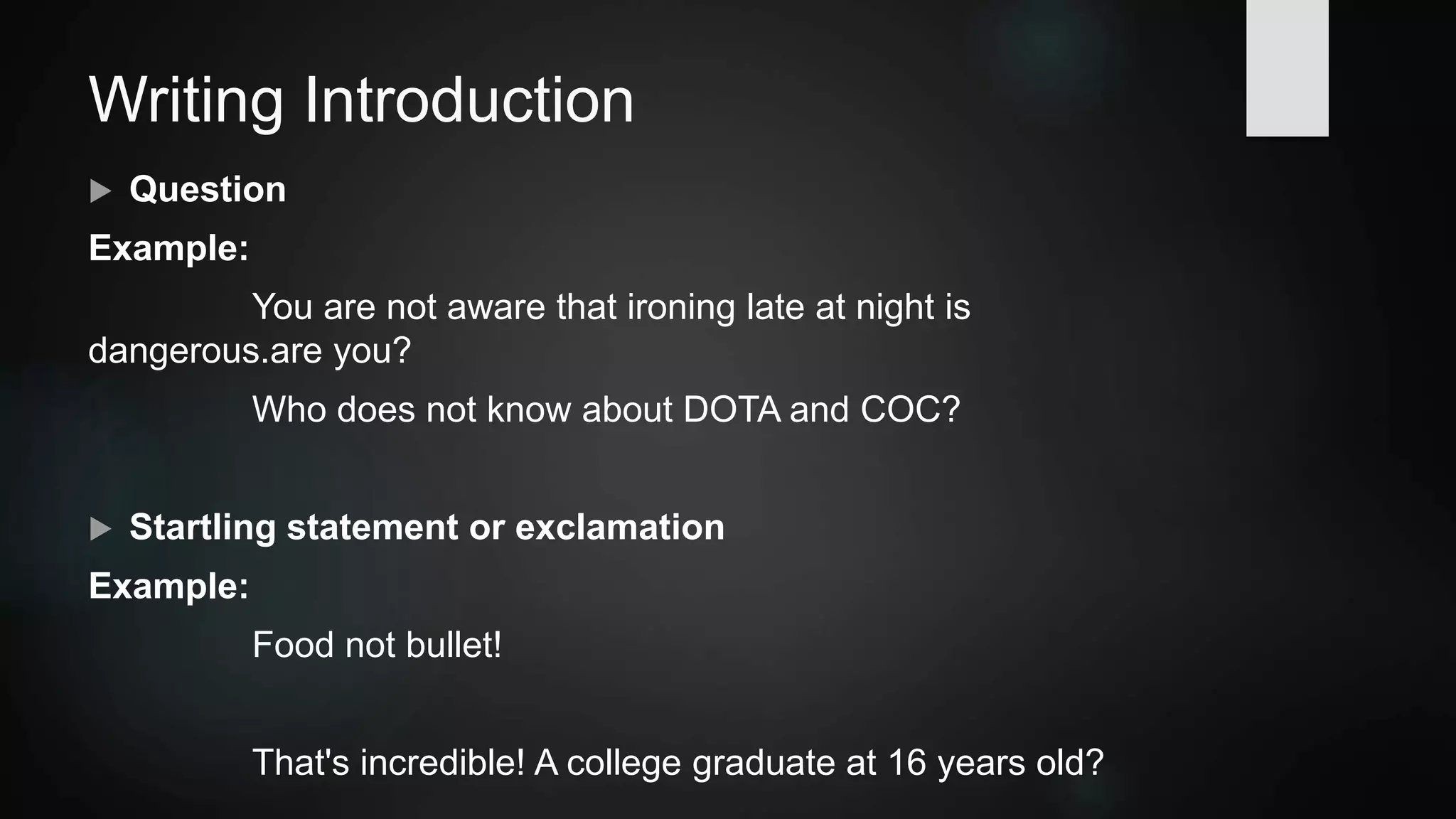 Feature Writing | PPTX