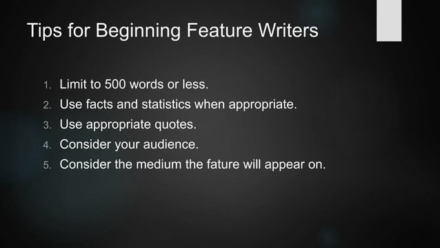Feature Writing | PPTX | Boxing | Sports