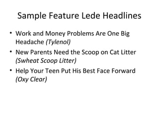 Feature News Releases | PPT