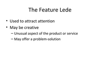 Feature News Releases | PPT