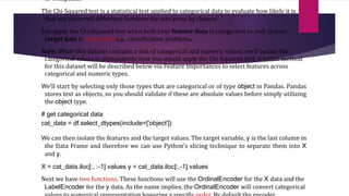Feature-selection-techniques to be used in machine learning algorithms | PPT