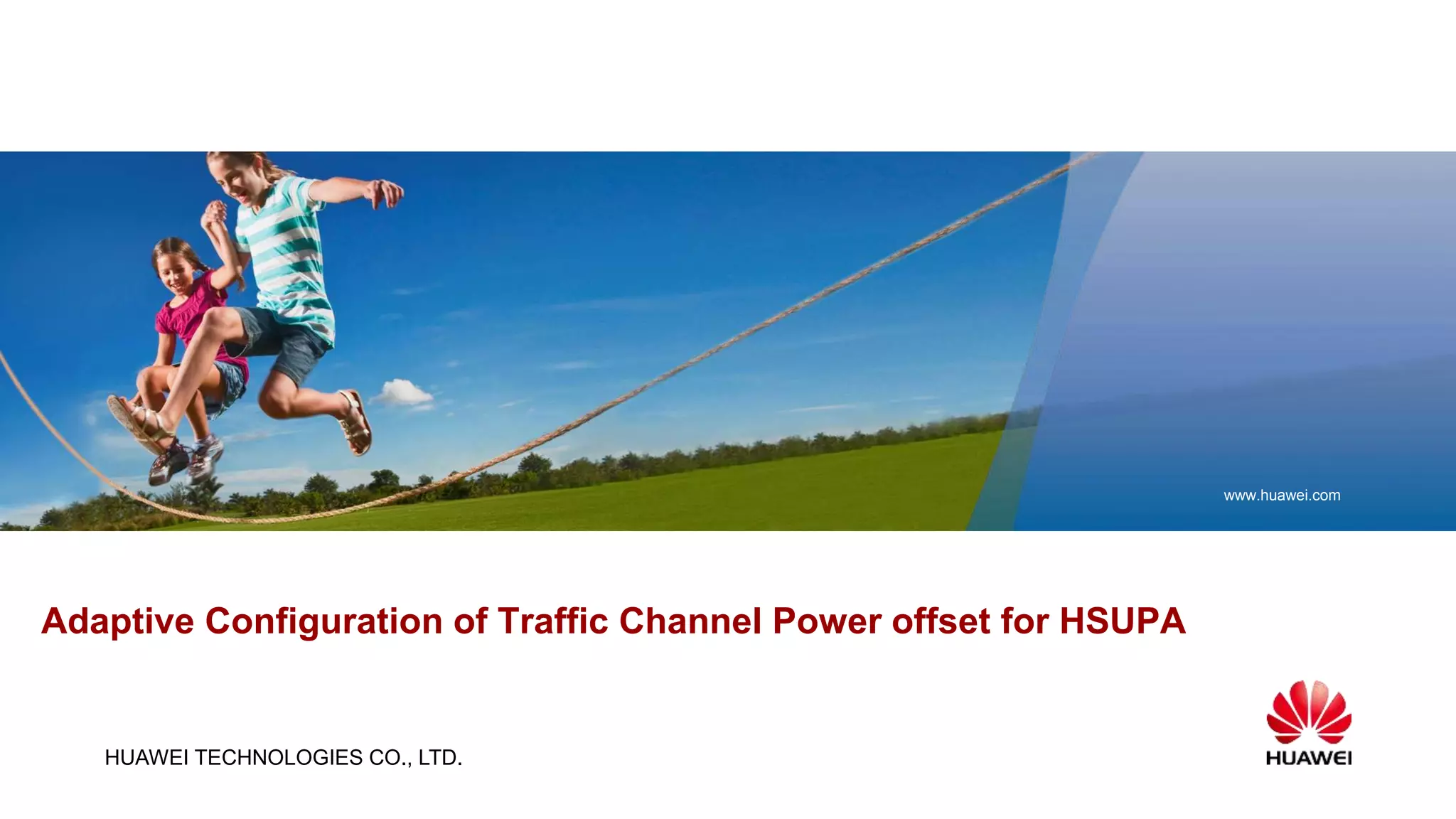 Feature adaptive configuration of traffic channel power offset for ...