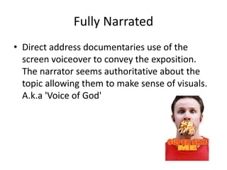 Feature and types of documentaries | PPTX | Documentary | Genres