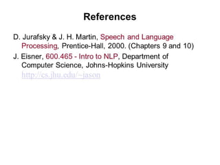 feature structure and unification NLP,what is Unification, Feture structure in NLP | PPTX