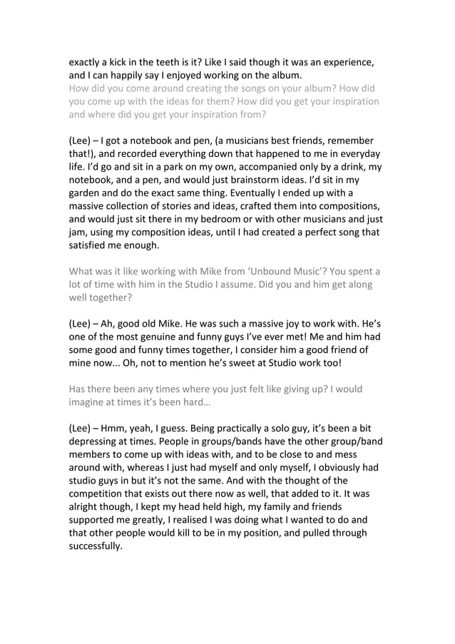 A-Level Media Studies - Feature Article (Primary Coursework) | PDF