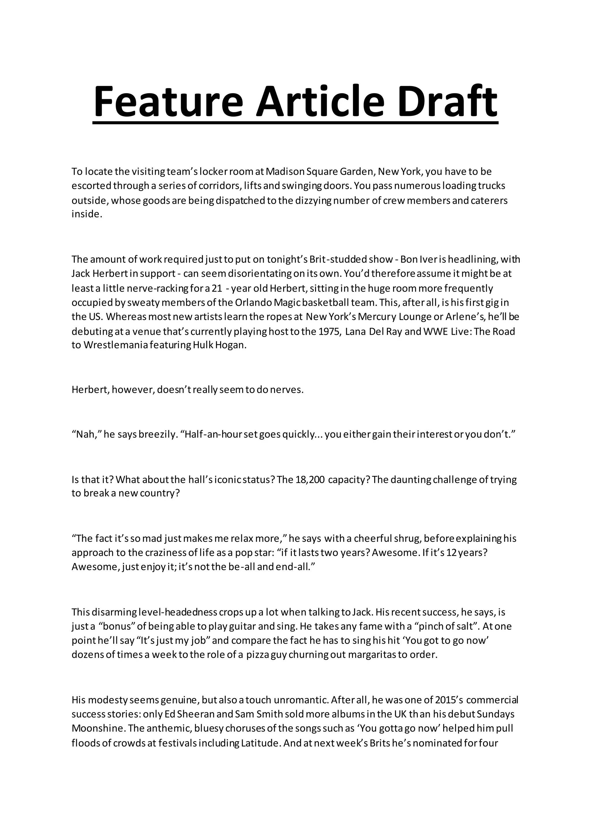 Feature article draft | DOCX