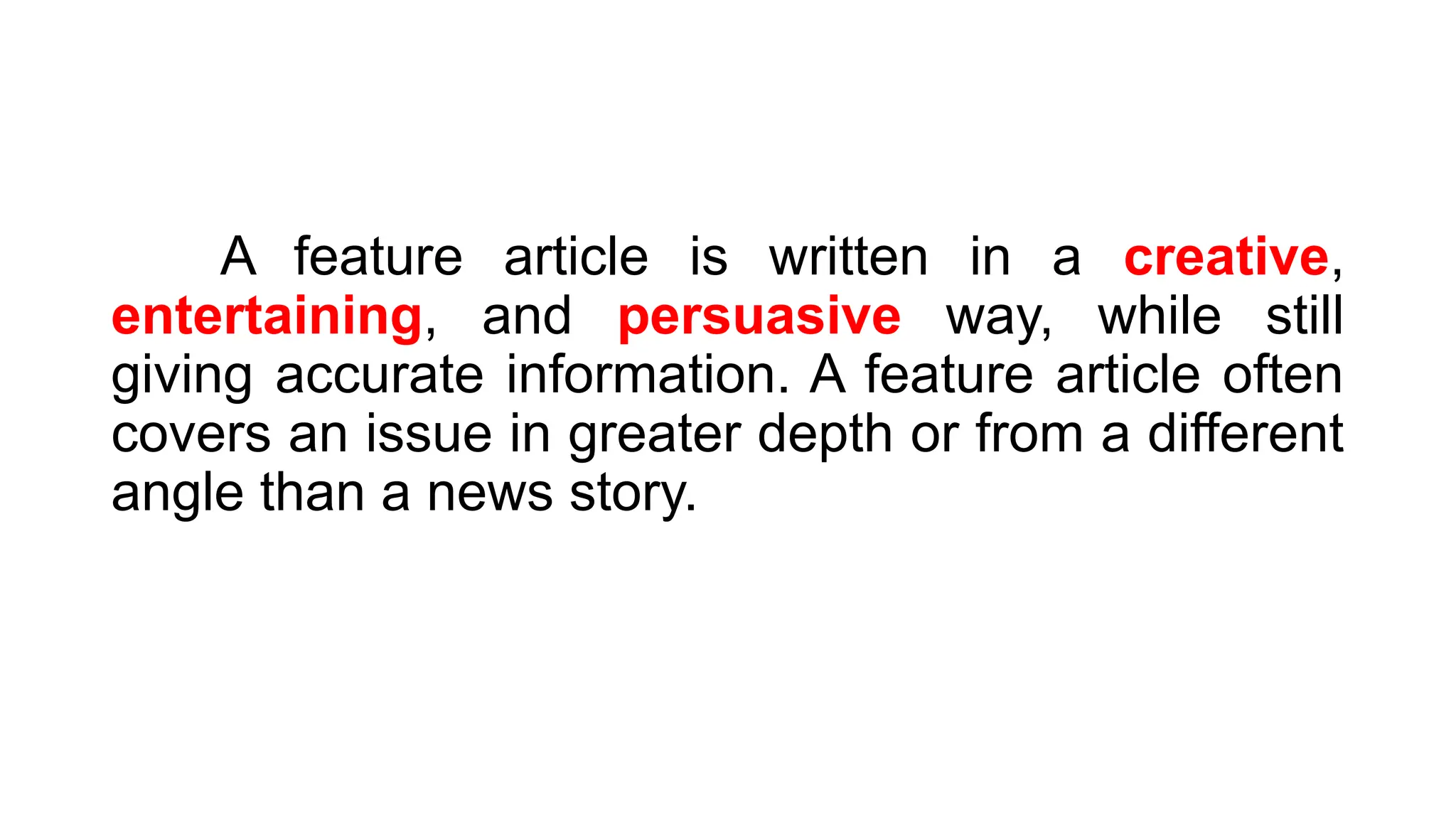 Campus Journalism Feature Article Writing.pptx