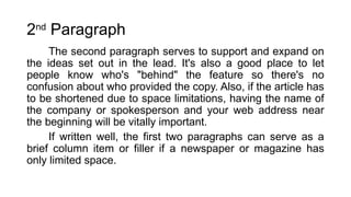 Campus Journalism Feature Article Writing.pptx | Business | Business ...