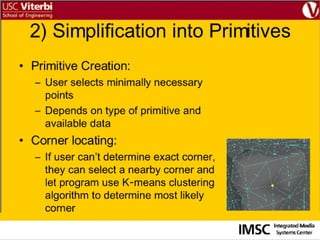 Feature-based laser data simplification for low polygon visualization | PDF