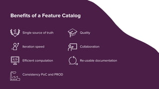 Streamlining Data Science Workflows with a Feature Catalog | PDF ...