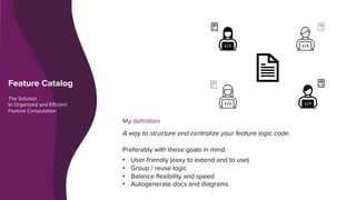 Streamlining Data Science Workflows with a Feature Catalog | PDF ...