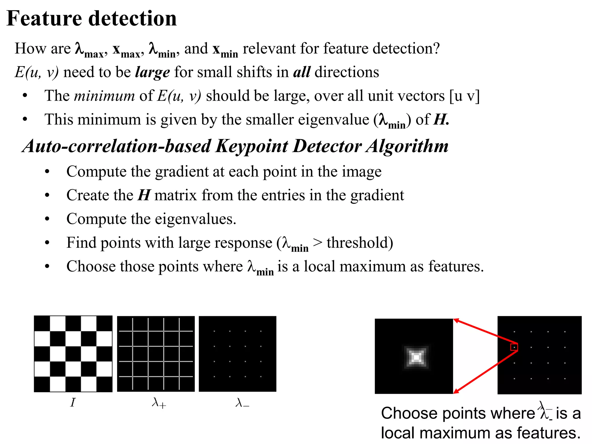 Feature detection and matching | PDF